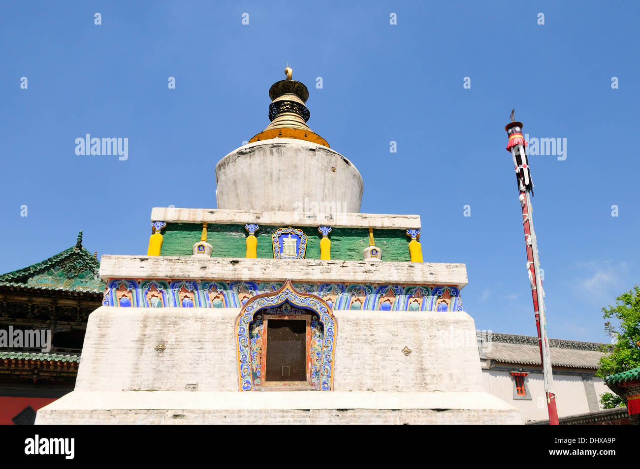 Kumbum stupa in Xining China Stock Photo - Alamy