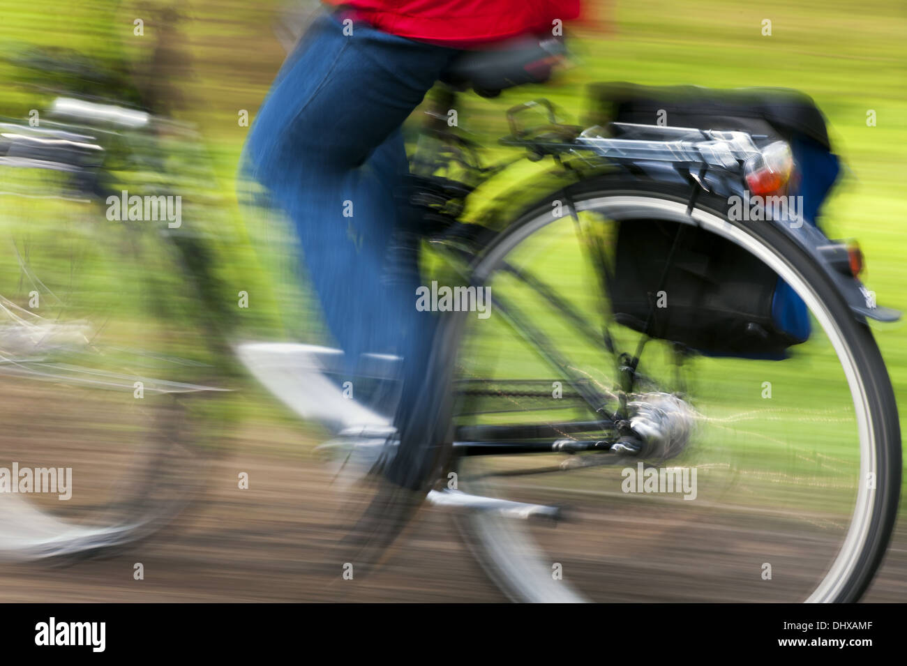Rear cyclist hi-res stock photography and images - Alamy