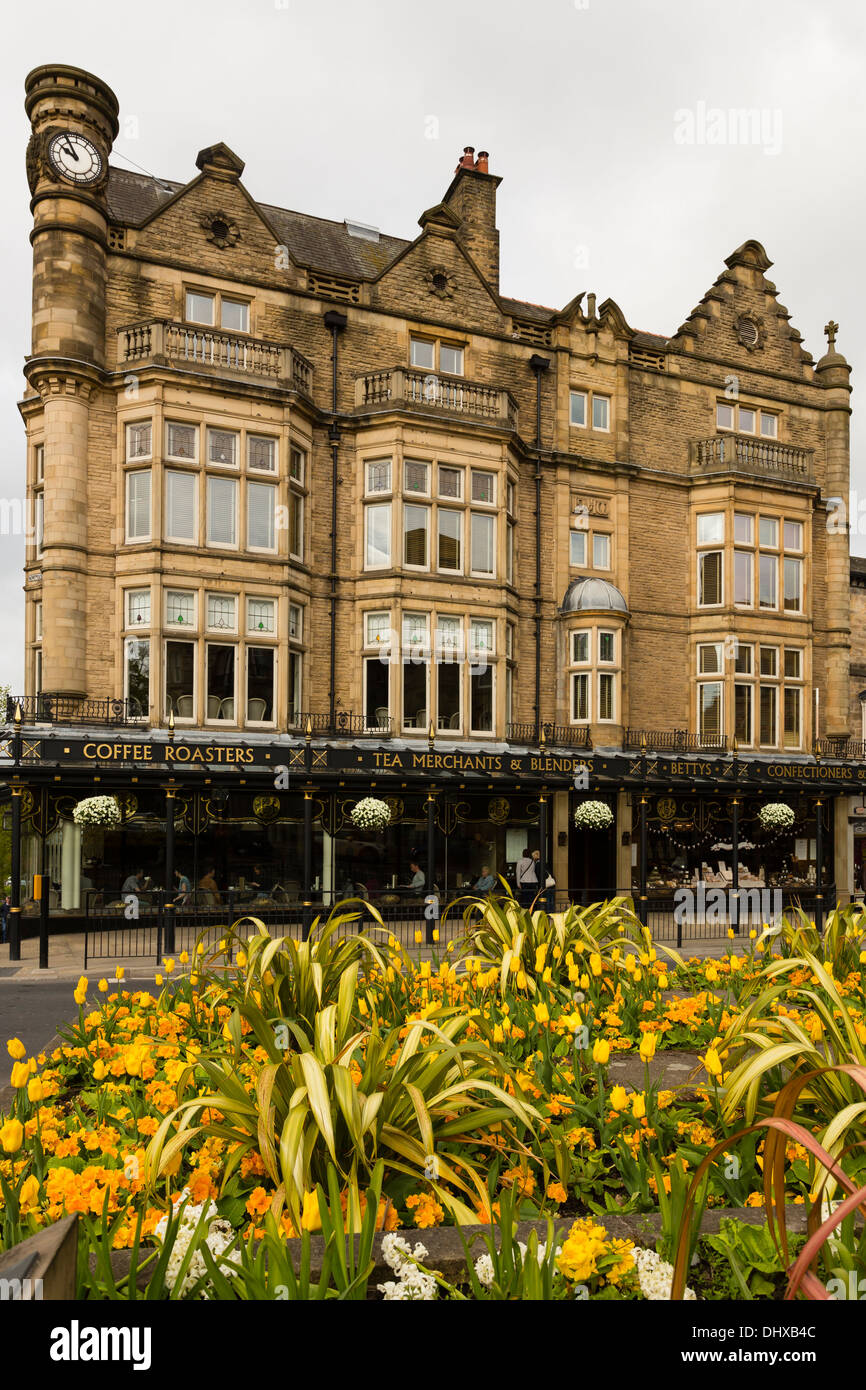 Bettys cafe and tea room in Harrogate Stock Photo - Alamy