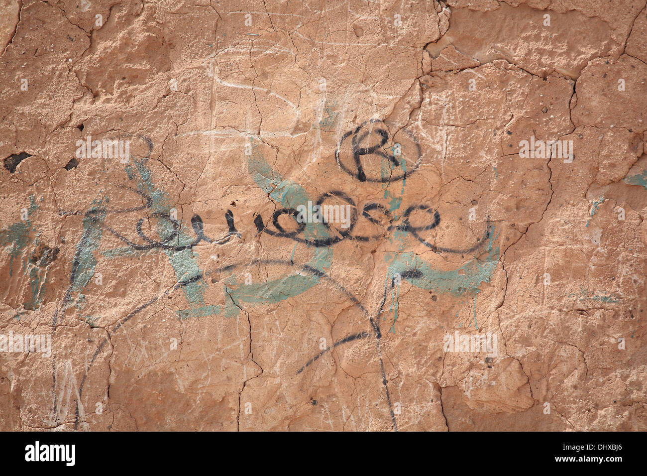 graffiti on a sandstone wall Stock Photo - Alamy
