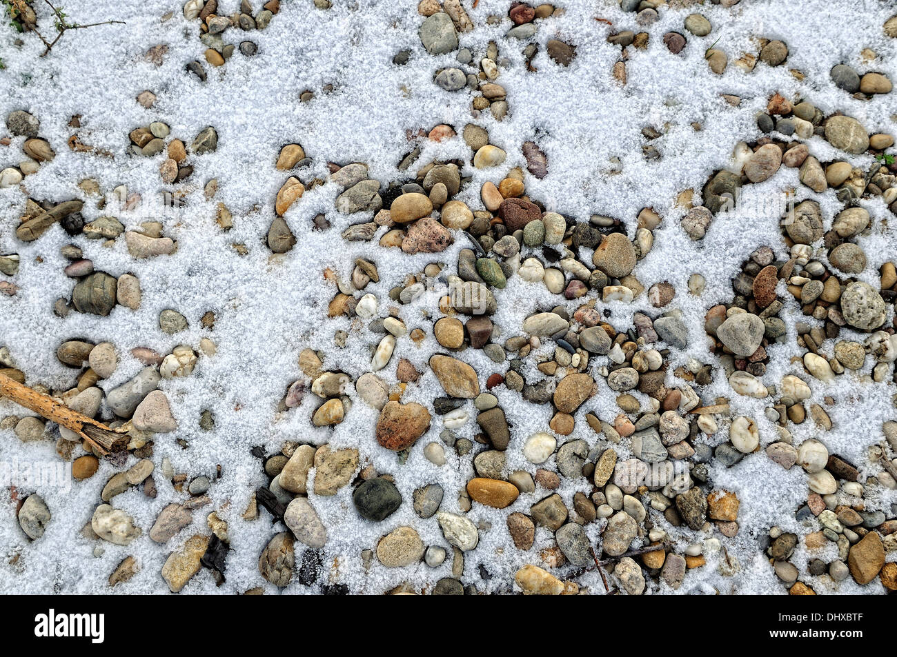 Frozen gravel hi-res stock photography and images - Alamy