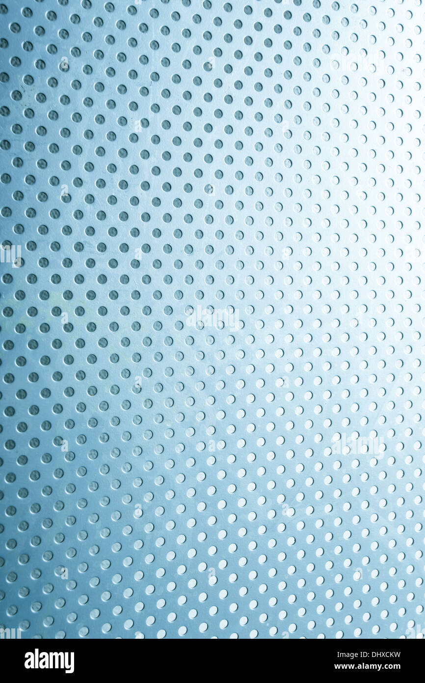 Blue perforated metal texture hi-res stock photography and images - Alamy