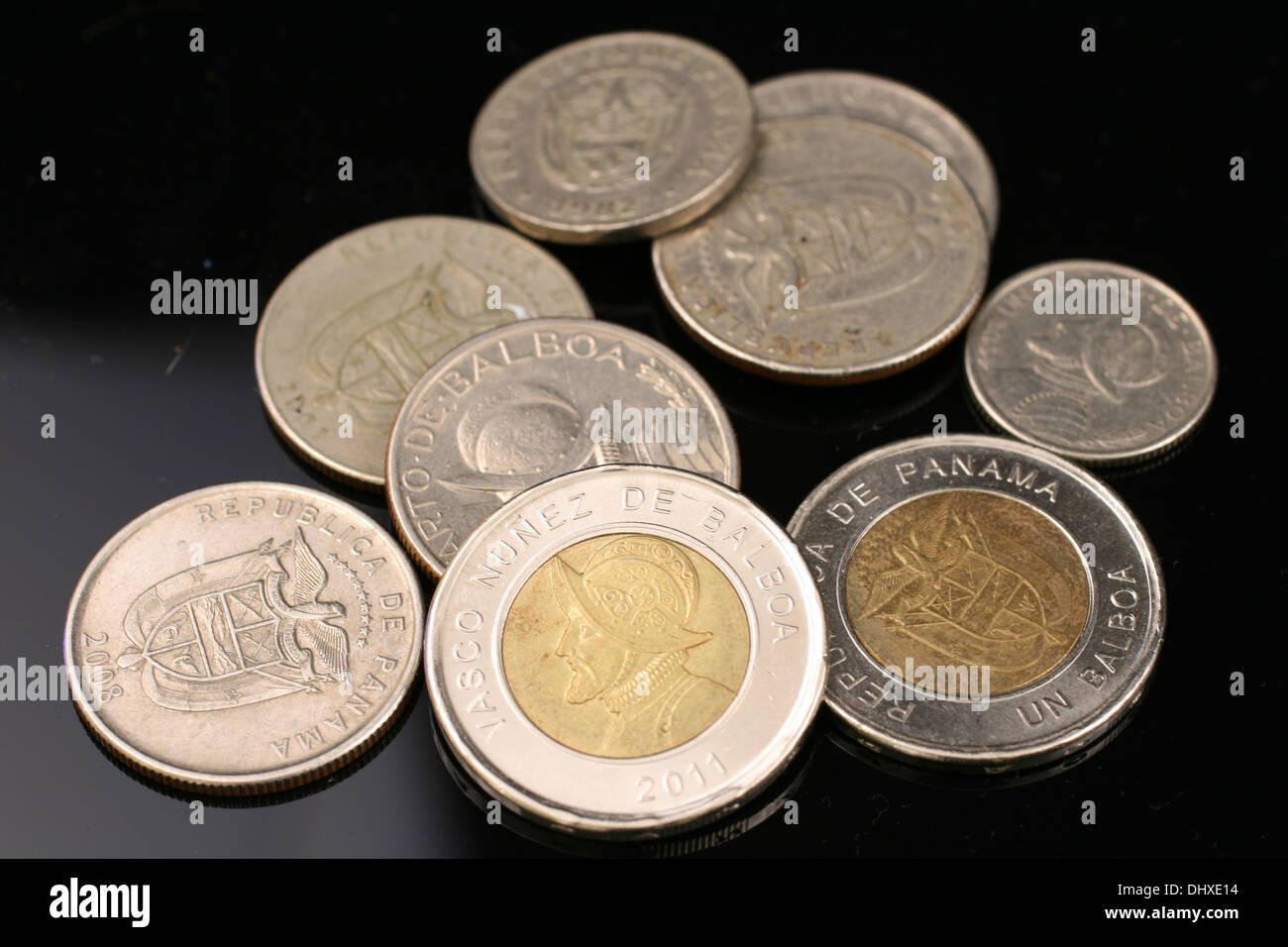 Old panama coin hi-res stock photography and images - Alamy