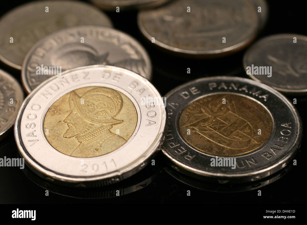 Old panama coin hi-res stock photography and images - Alamy