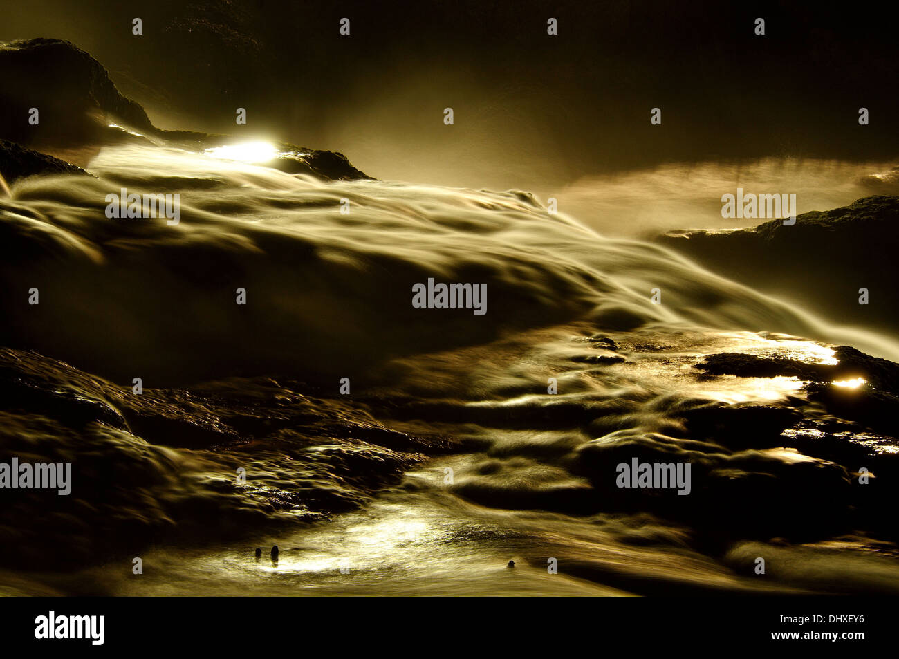 Light on water Stock Photo - Alamy