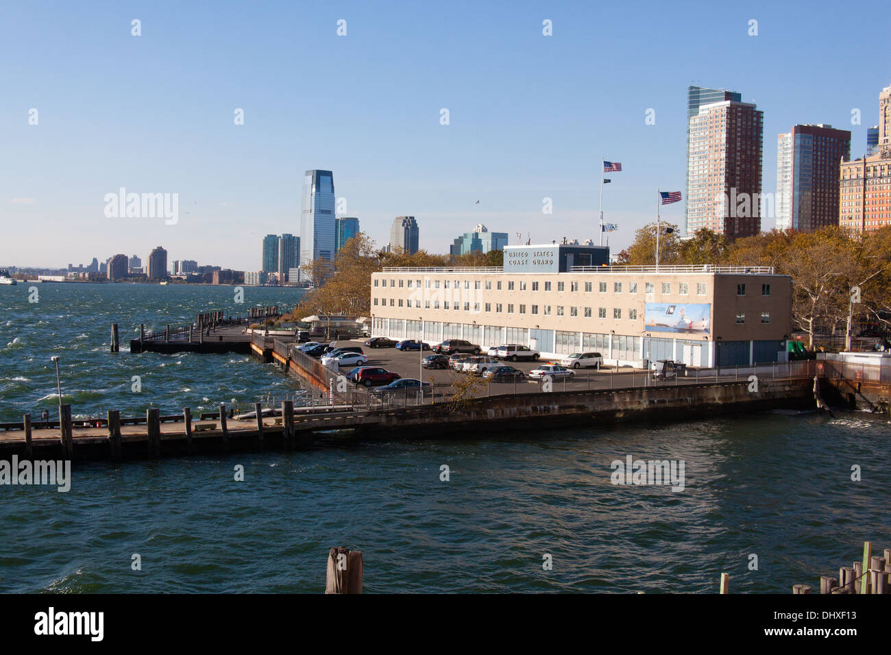 United States Coast-Guard building. Manhattan. New York City United ...