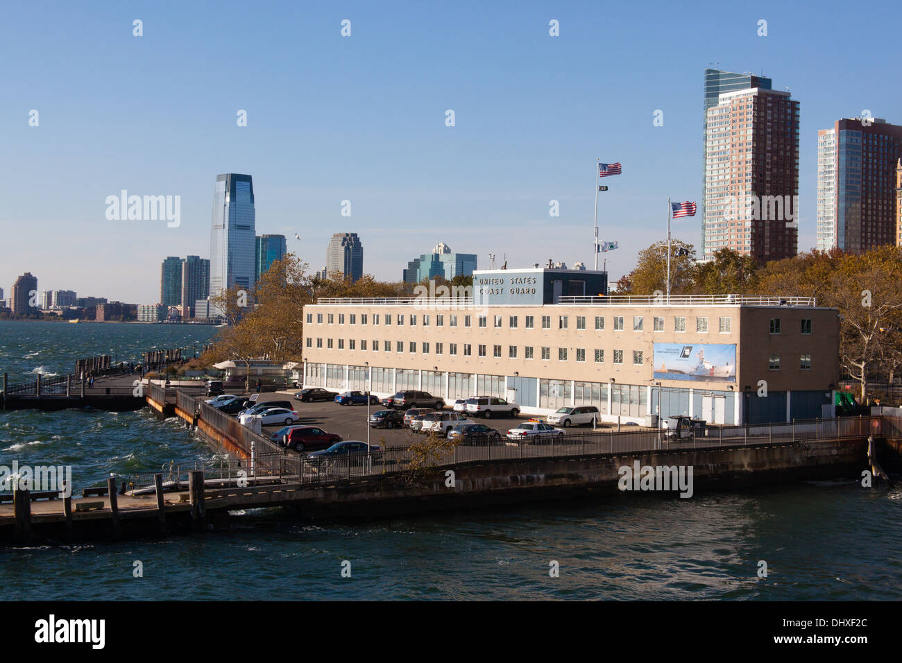 United States Coast-Guard building. Manhattan. New York City United ...