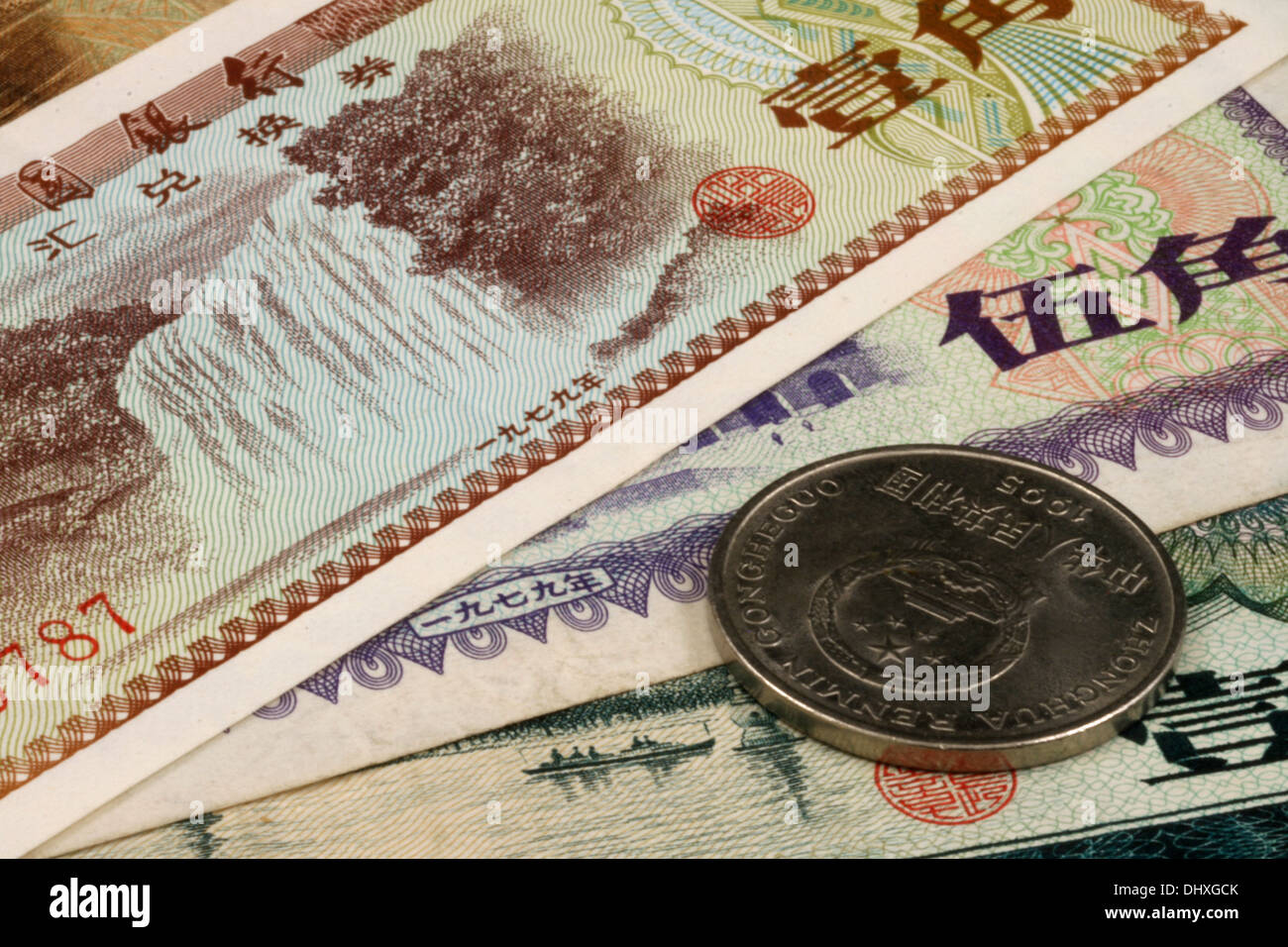 Old Chinese Paper Money High Resolution Stock Photography and Images ...