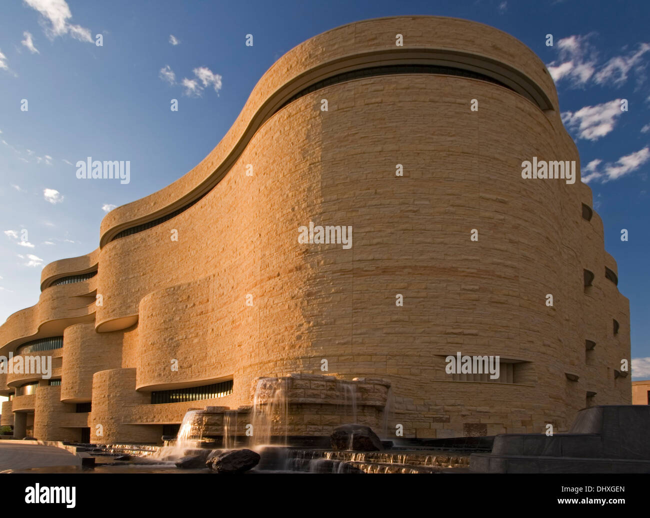 Waterfalls, National Museum of the American Indian, Washington, DC USA ...