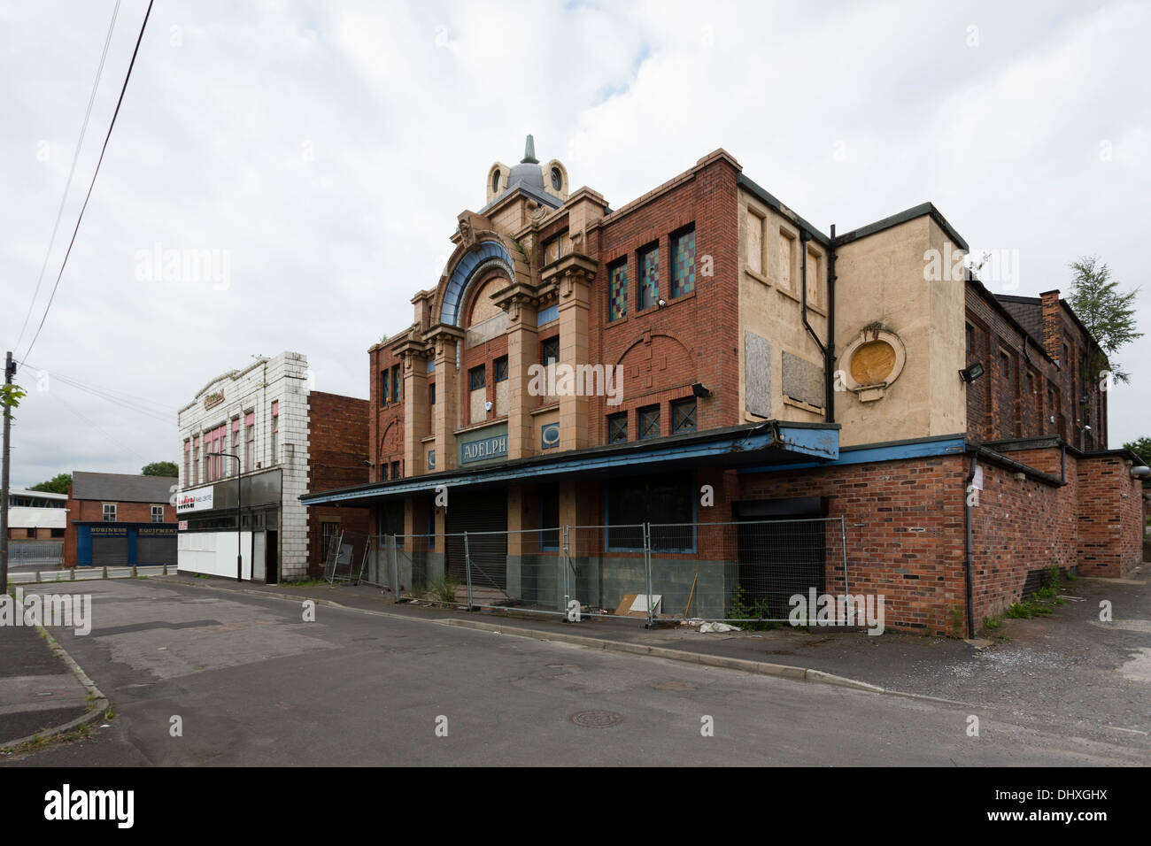 The former Adelphi Cinema building in Vicarage Road, Sheffield Stock ...