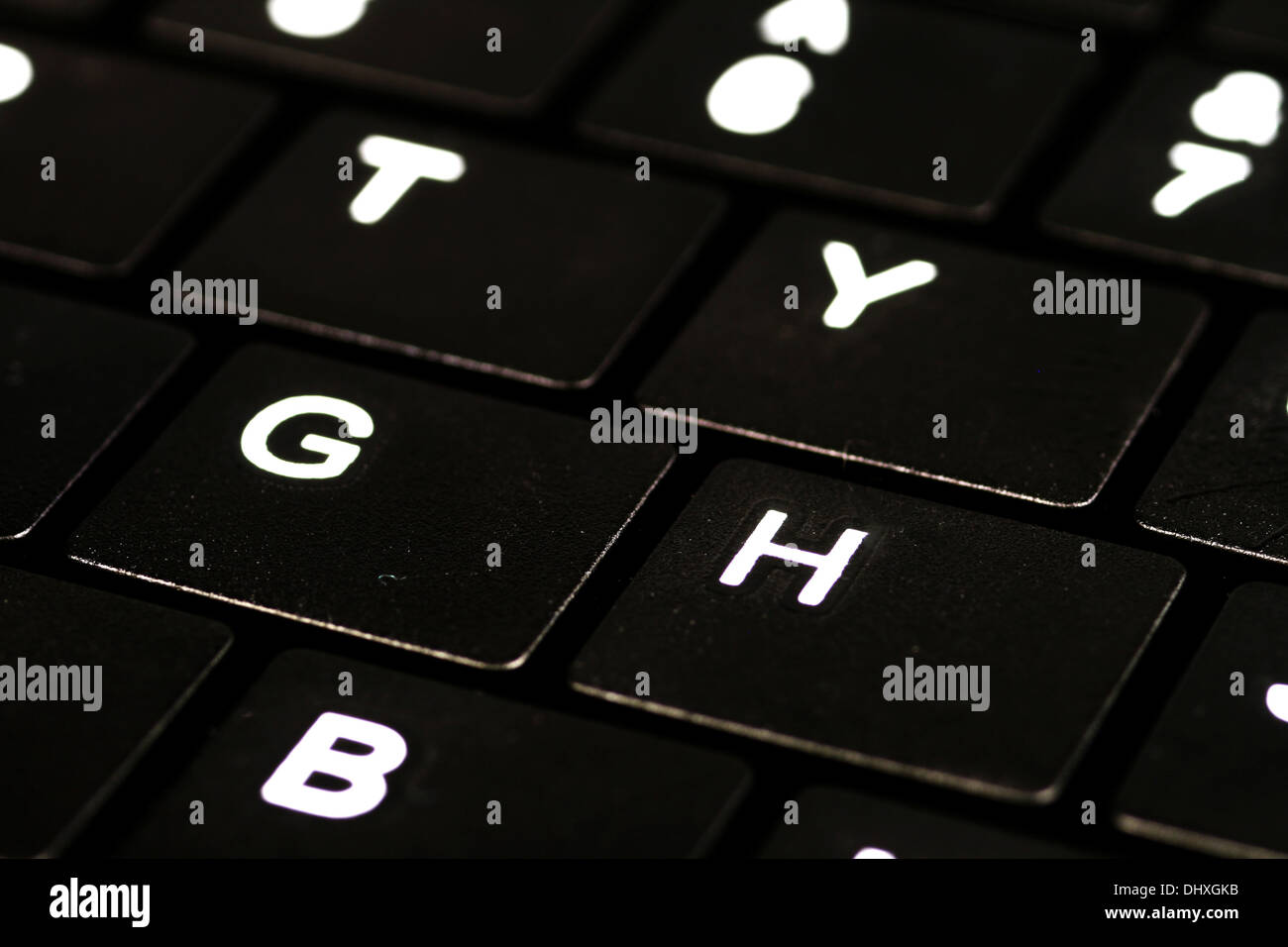 Black Keyboard Letters High Resolution Stock Photography and Images - Alamy