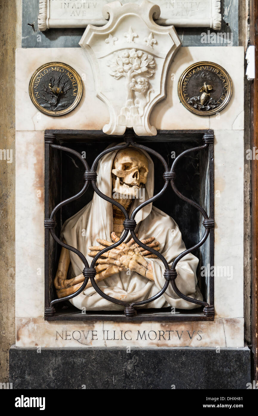 Neove Illic Mortuus, funerary monument to Giovan Battista Gisleni ...