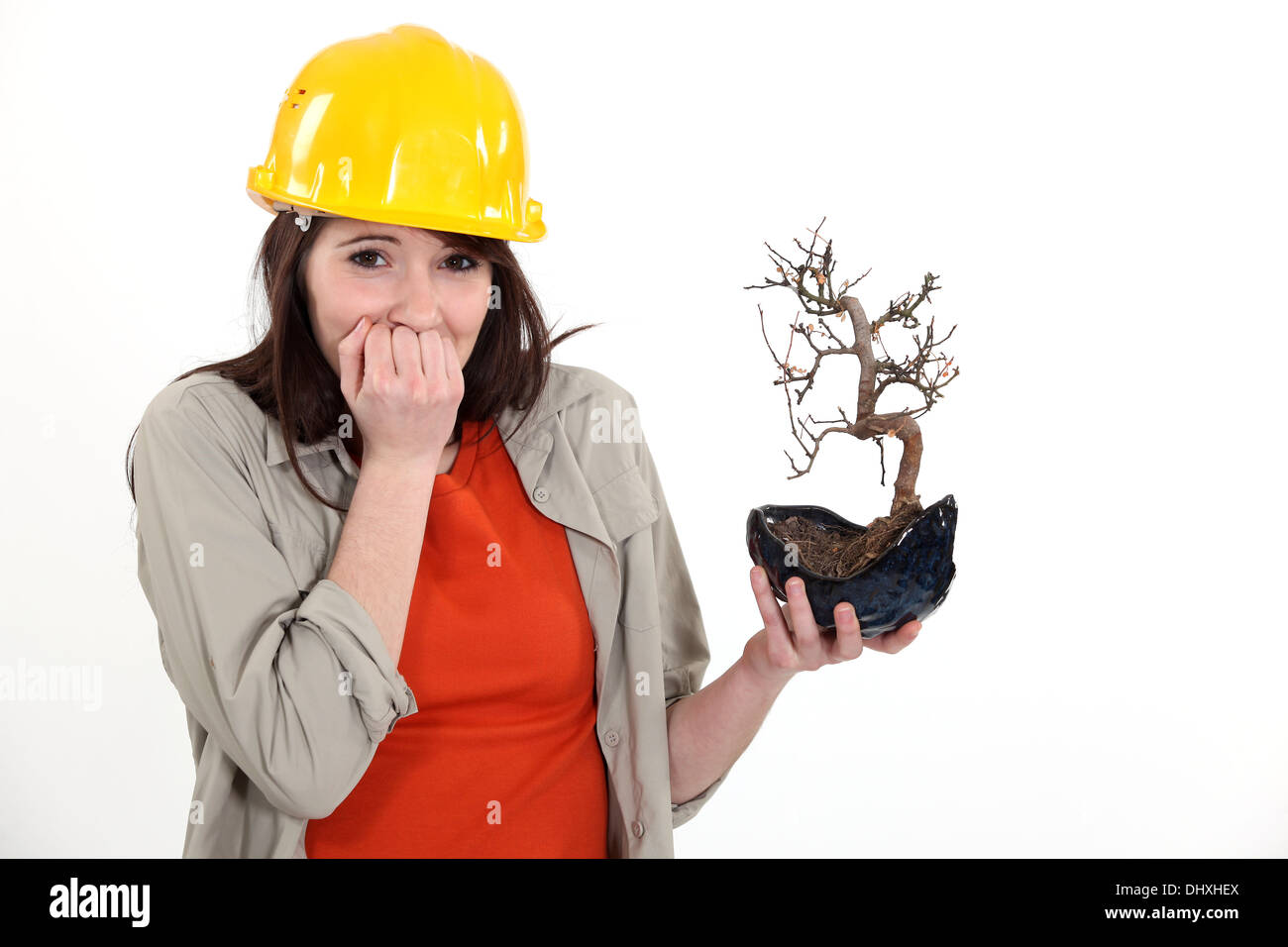 Apologetic woman hi-res stock photography and images - Alamy