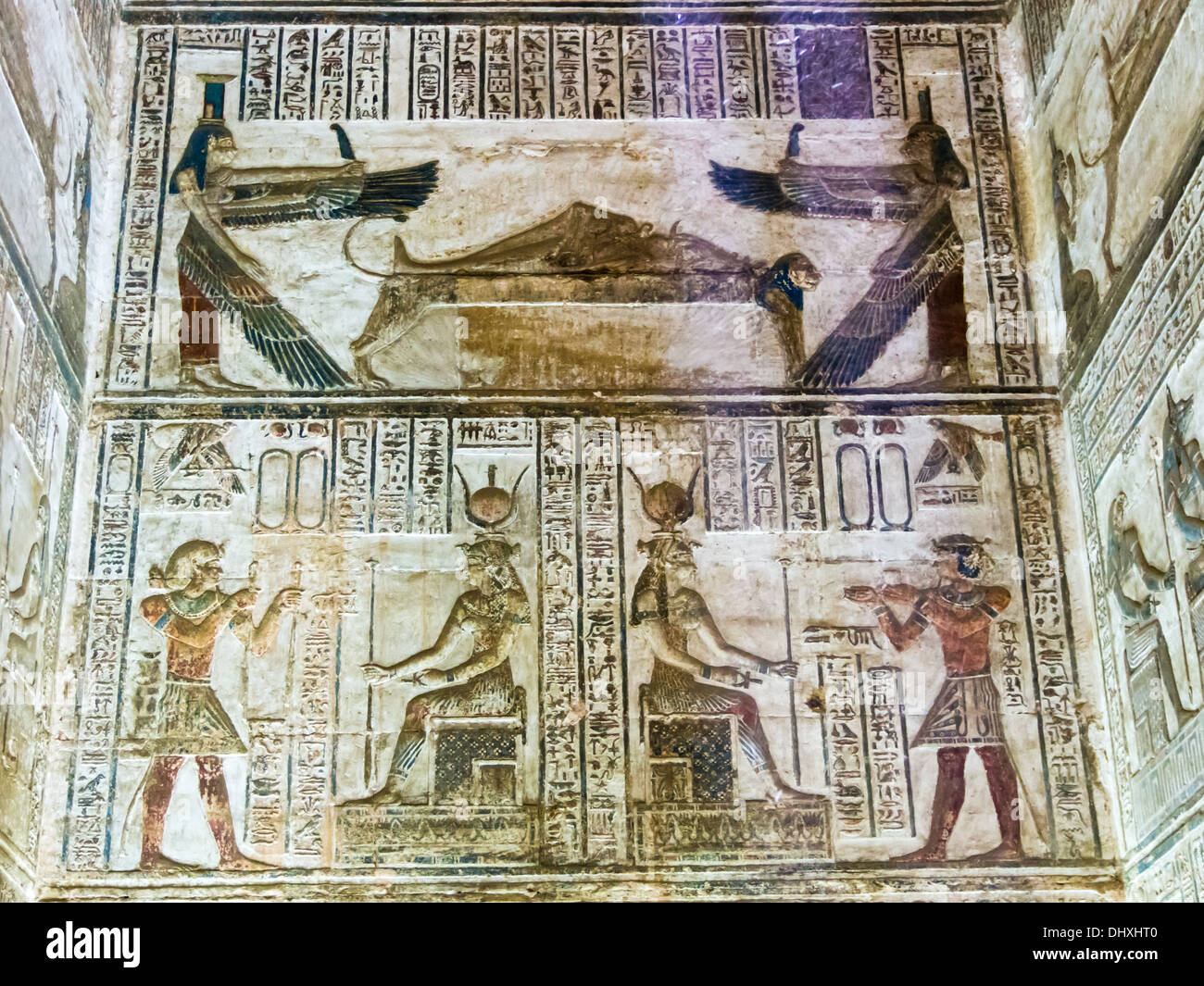 Dendera temple complex hi-res stock photography and images - Alamy