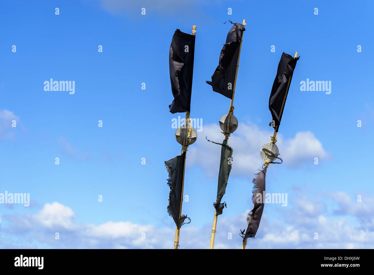 Black flags hi-res stock photography and images - Alamy