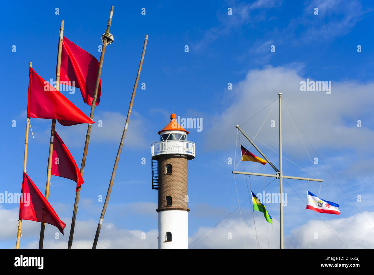 Insel leuchtturm flaggen hi-res stock photography and images - Alamy