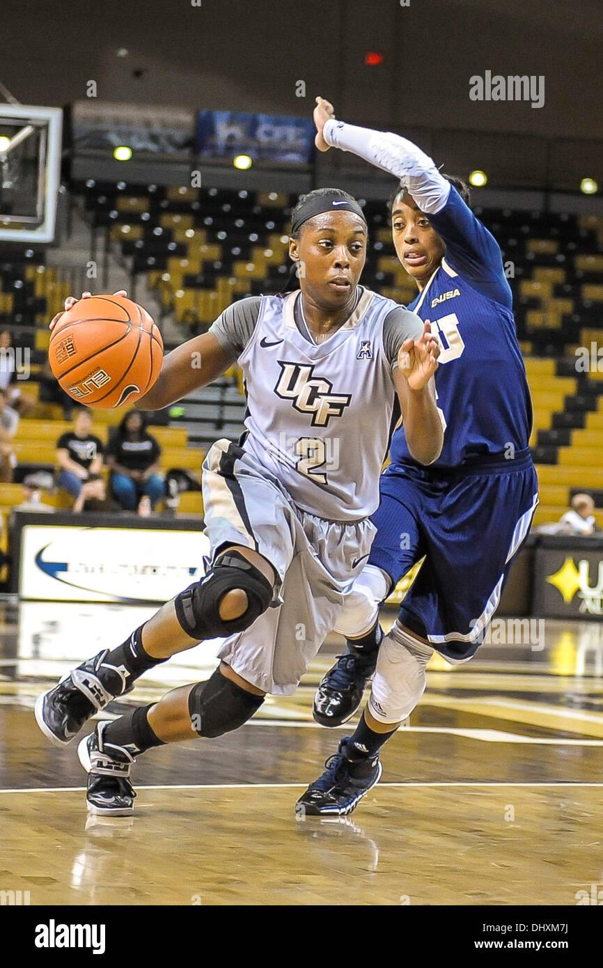 - Orlando, FL, U, . 15th Nov, 2013. S: UCF guard Andrea Hines during ...