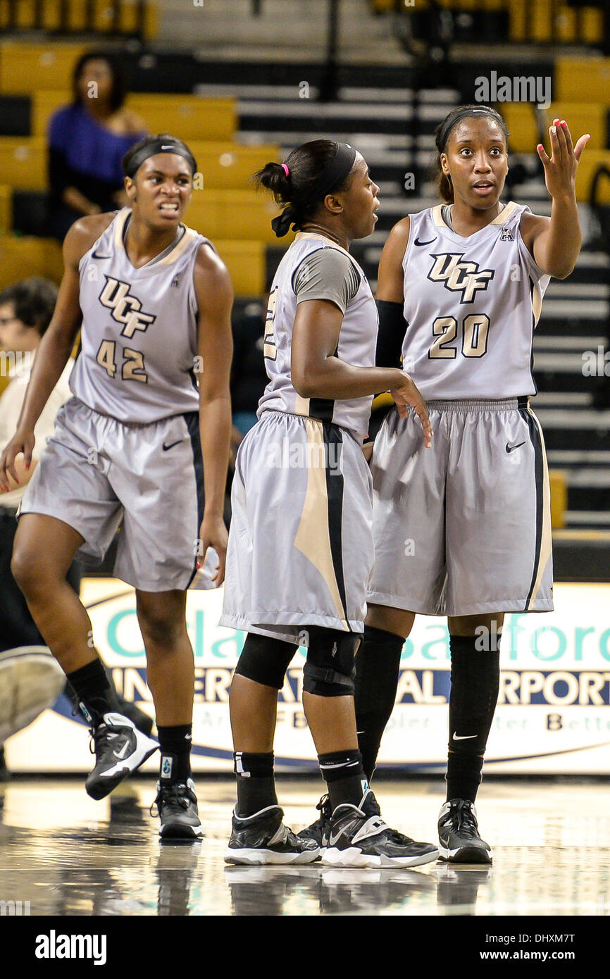 - Orlando, FL, U, . 15th Nov, 2013. S: UCF forward Sara Djassi (20 ...