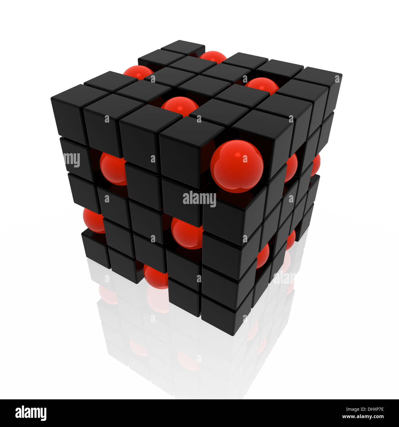 cubes and spheres Stock Photo - Alamy