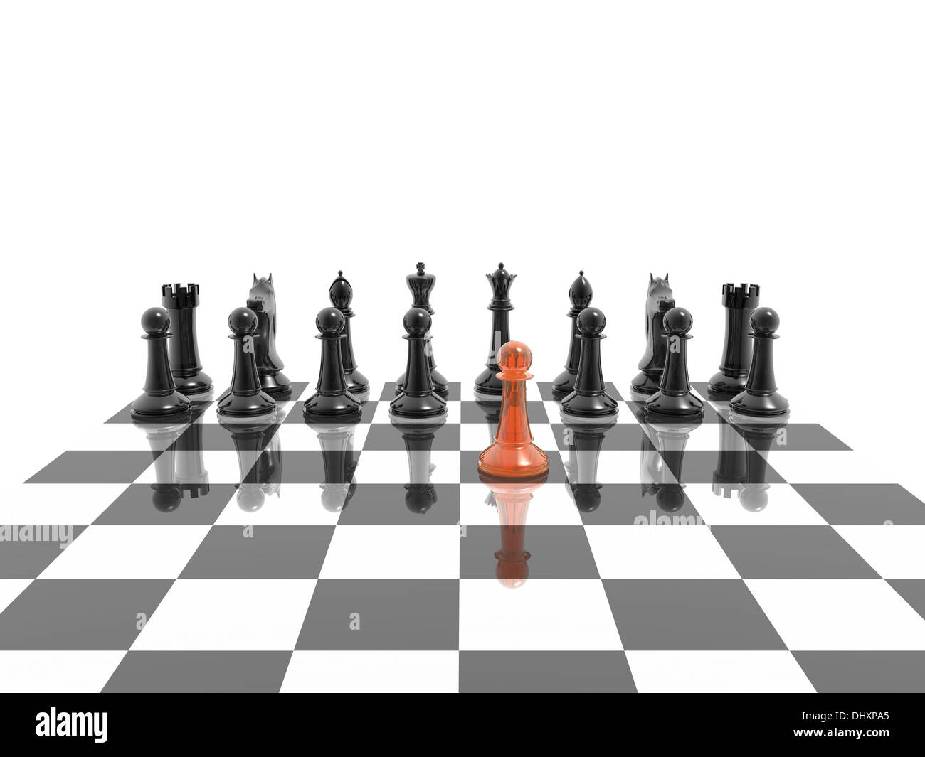 first step of chess competition Stock Photo - Alamy