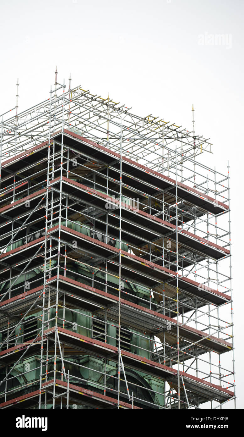 Building renovation process Stock Photo - Alamy