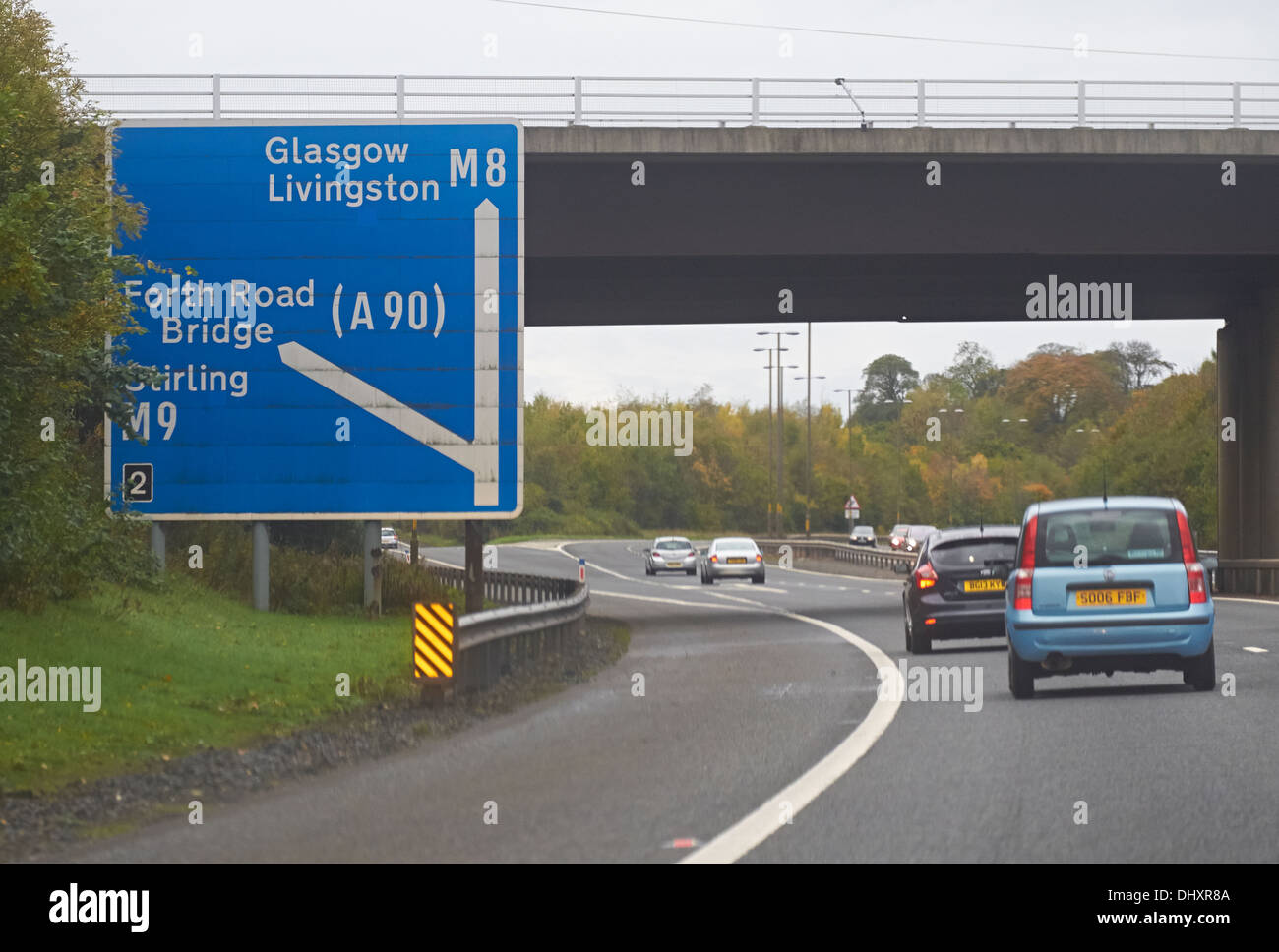 The m8 sign hi-res stock photography and images - Alamy
