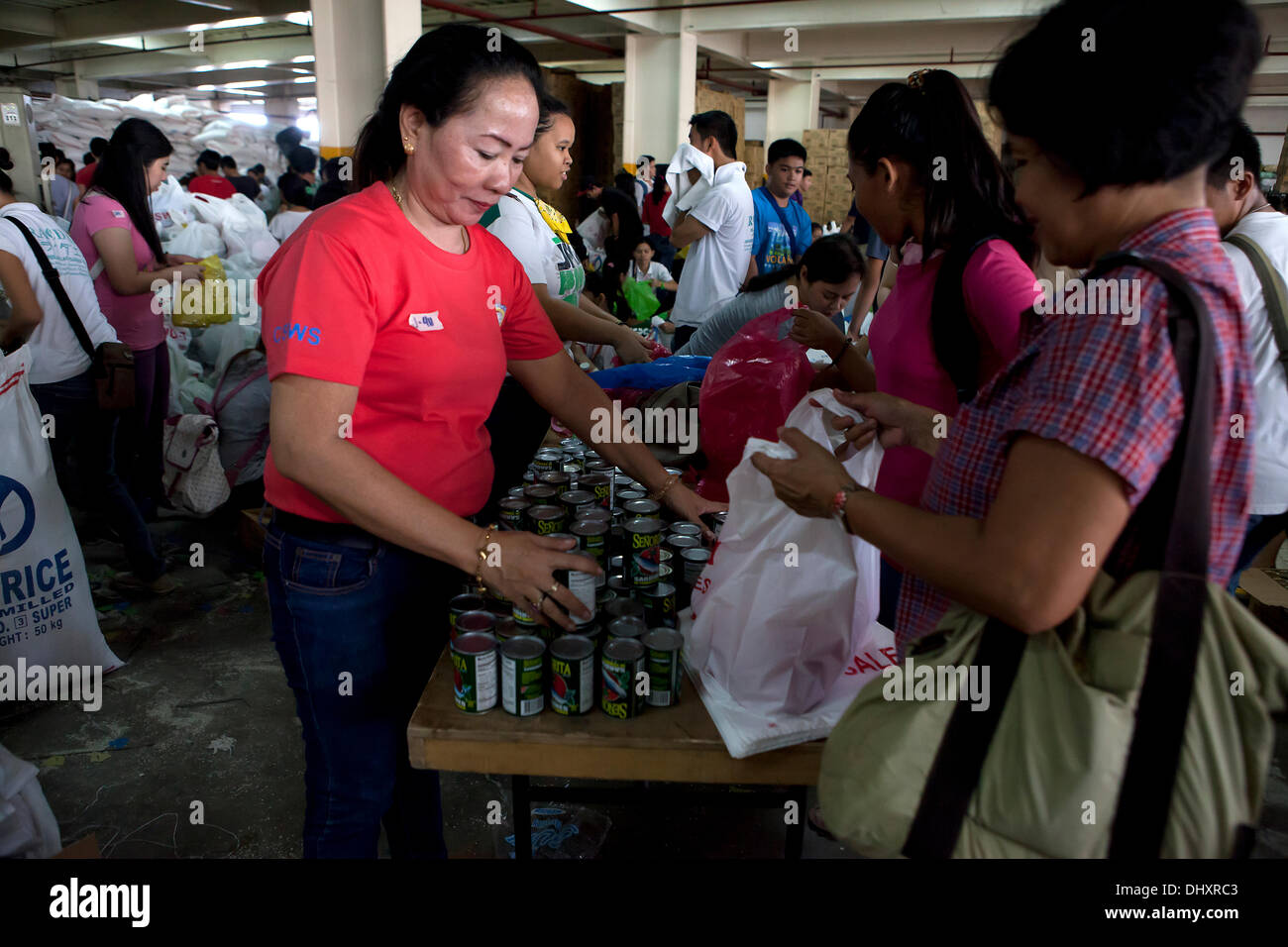 Donating Relief Goods