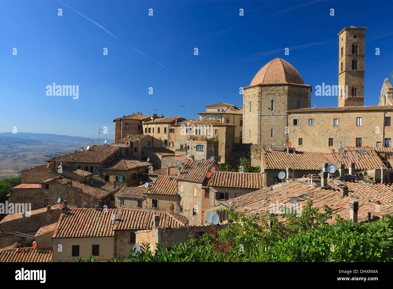 Volterra is a town and comune in the Tuscany region of Italy Stock ...
