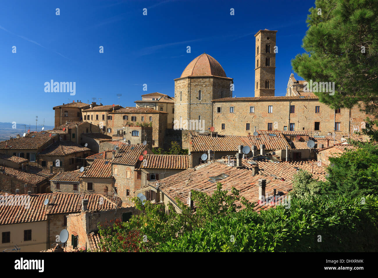 Volterra is a town and comune in the Tuscany region of Italy Stock ...