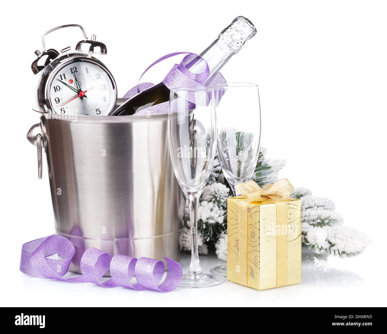 Clock ribbon in Cut Out Stock Images & Pictures - Alamy