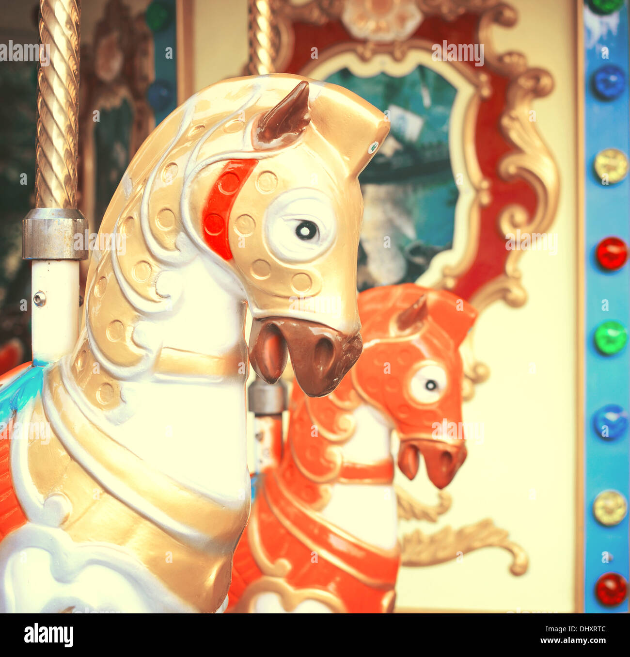 Vintage carousel ride celebration hi-res stock photography and images ...