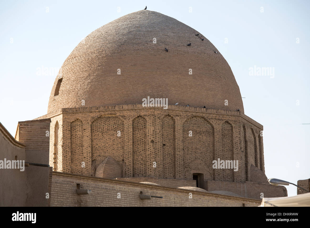 exterior, dome chamber of Taj al-Mulk, Isfahan Friday Mosque, Iran ...