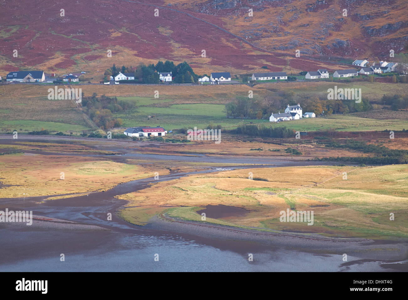 Torridon Village, Loch Torridon, Scottish Highlands, UK Stock Photo - Alamy