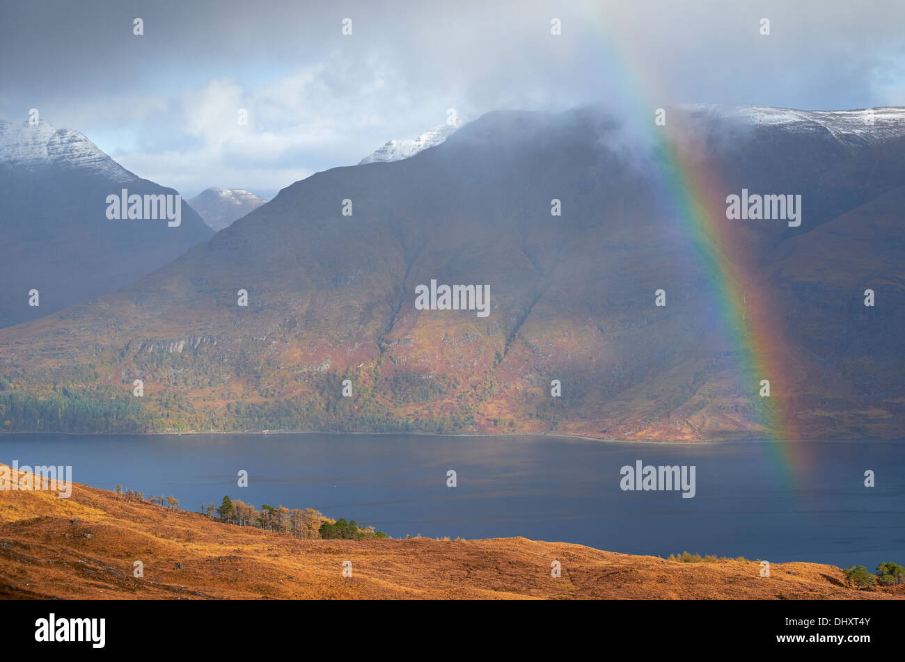 Scottish highlands rainbow hi-res stock photography and images - Alamy