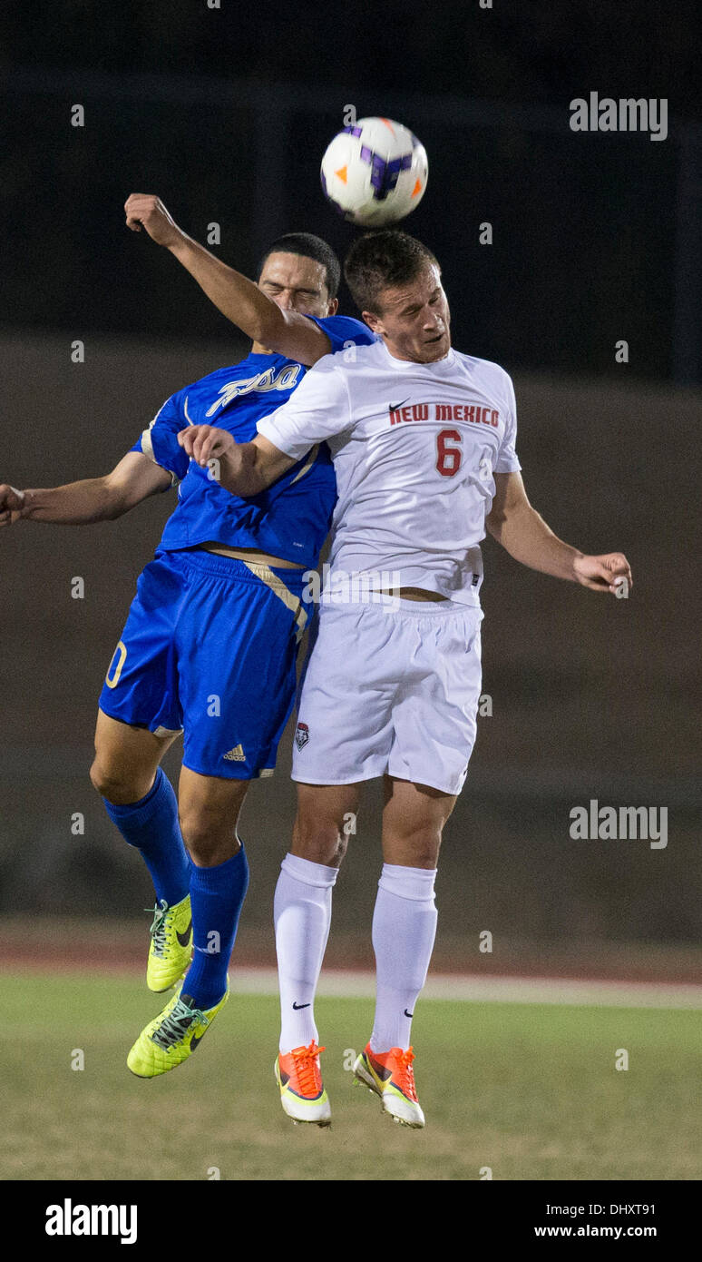Charlotte, North Carolina, USA. 15th Nov, 2013. New Mexico Midfielder ...