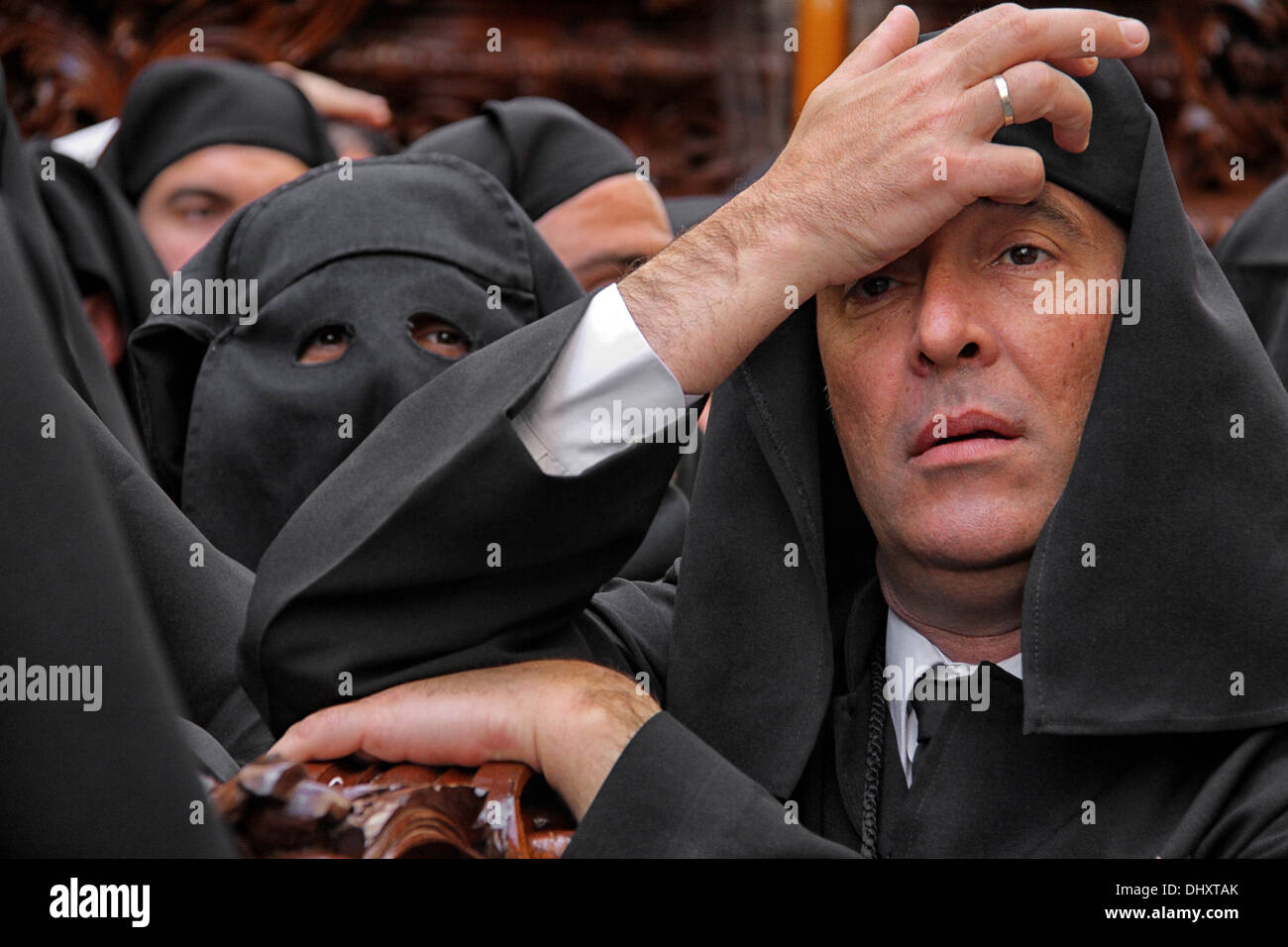 Holy Week (Semana Santa) in Málaga, Spain Stock Photo - Alamy