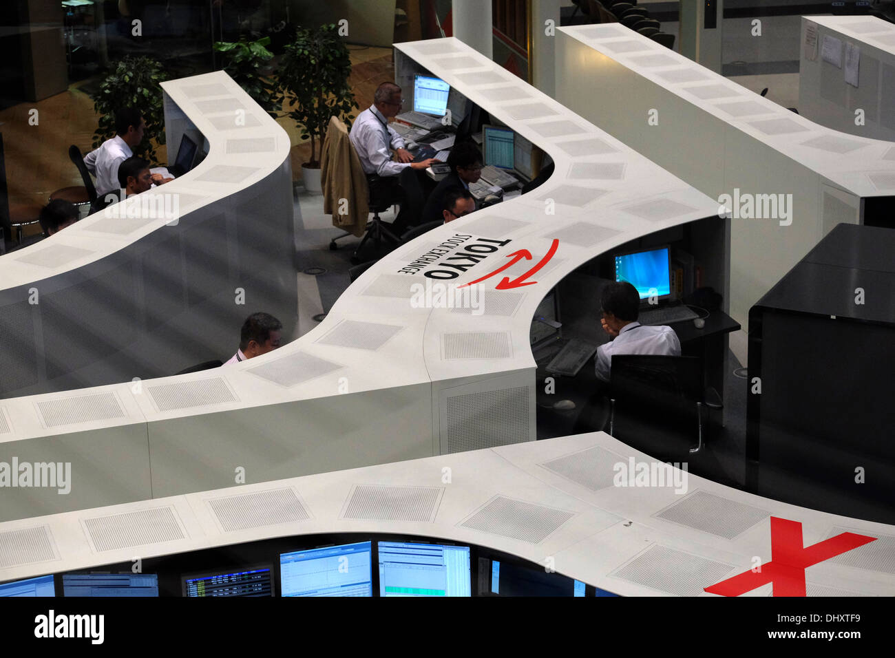 Tokyo Stock Exchange, TOPIX Stock Photo - Alamy