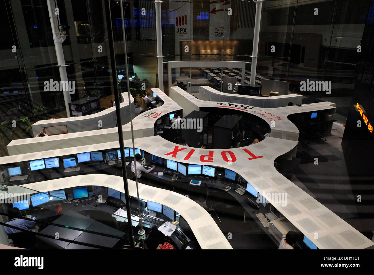Tokyo Stock Exchange, TOPIX Stock Photo - Alamy