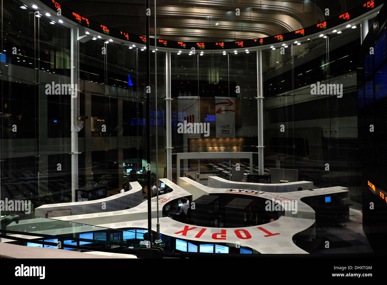 Tokyo Stock Exchange, TOPIX Stock Photo - Alamy
