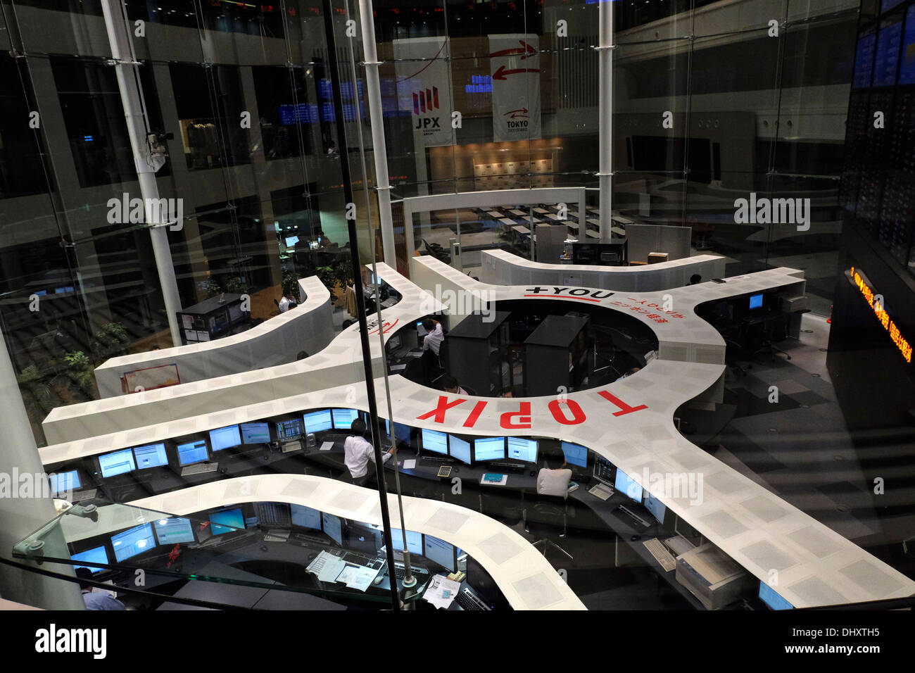 Tokyo Stock Exchange, TOPIX Stock Photo - Alamy