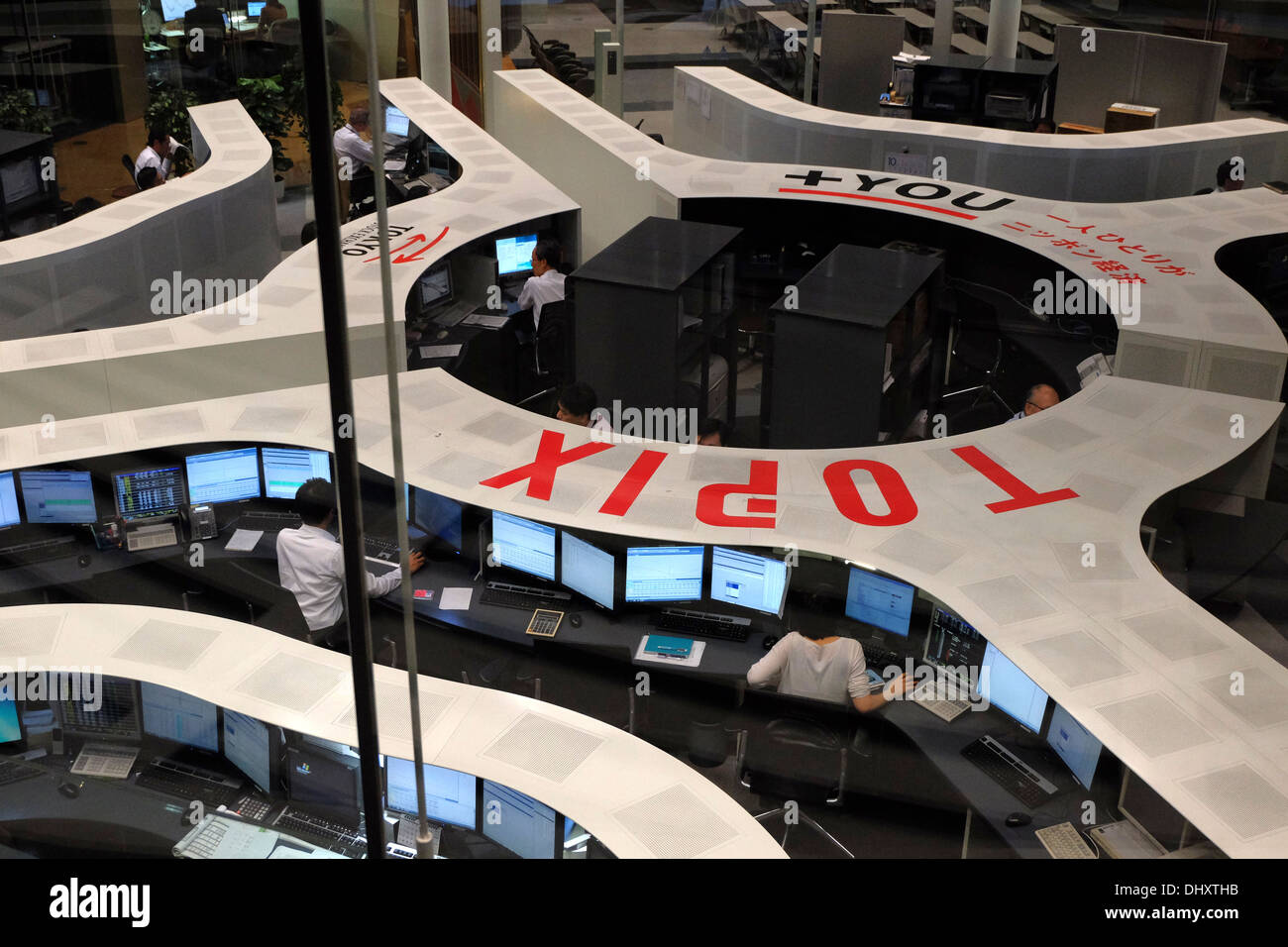 Tokyo Stock Exchange, TOPIX Stock Photo - Alamy