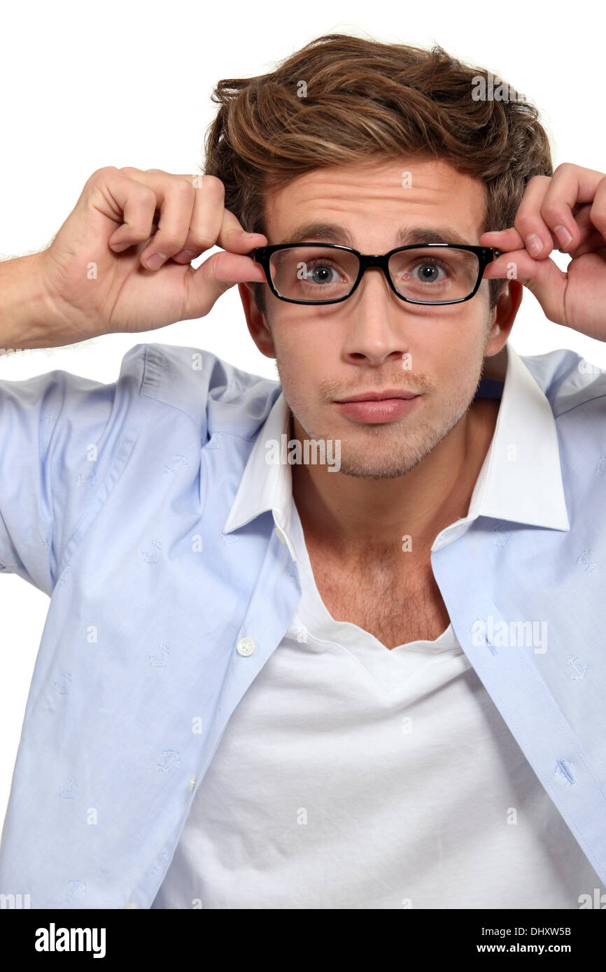 Bleary eyed hi-res stock photography and images - Alamy