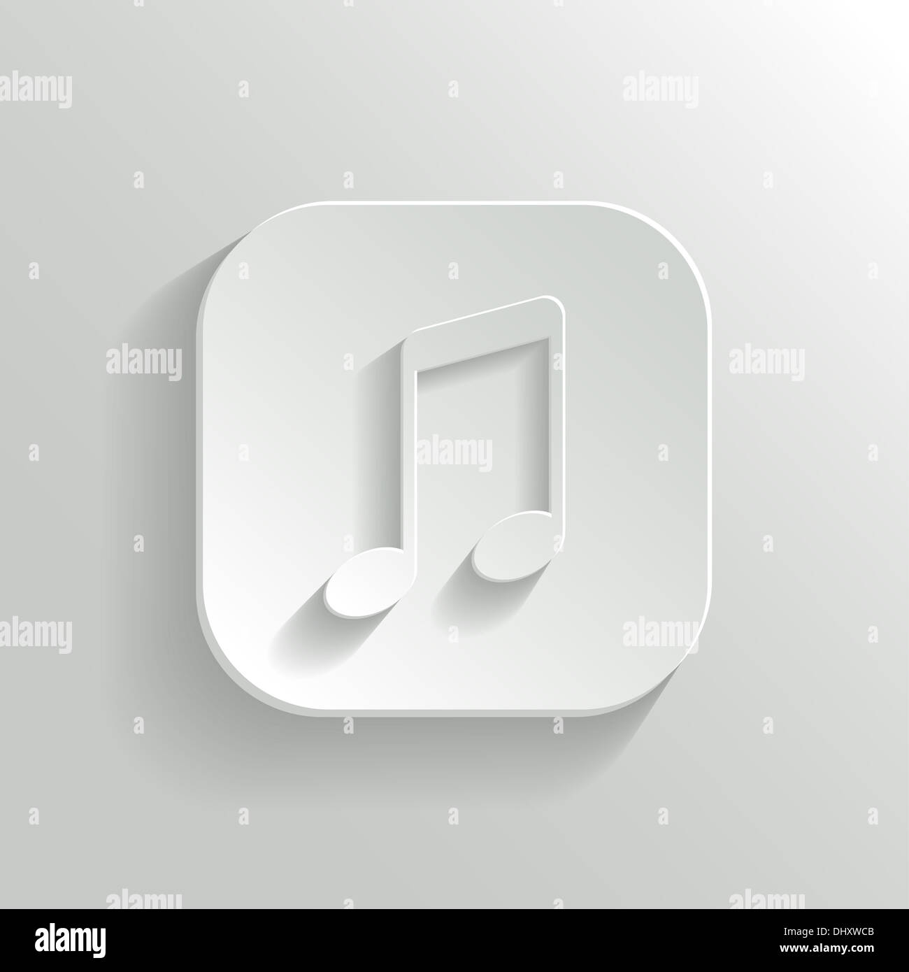 Note icon - white app button with shadow Stock Photo - Alamy Note icon - white app button with shadow Stock Photo - Alamy