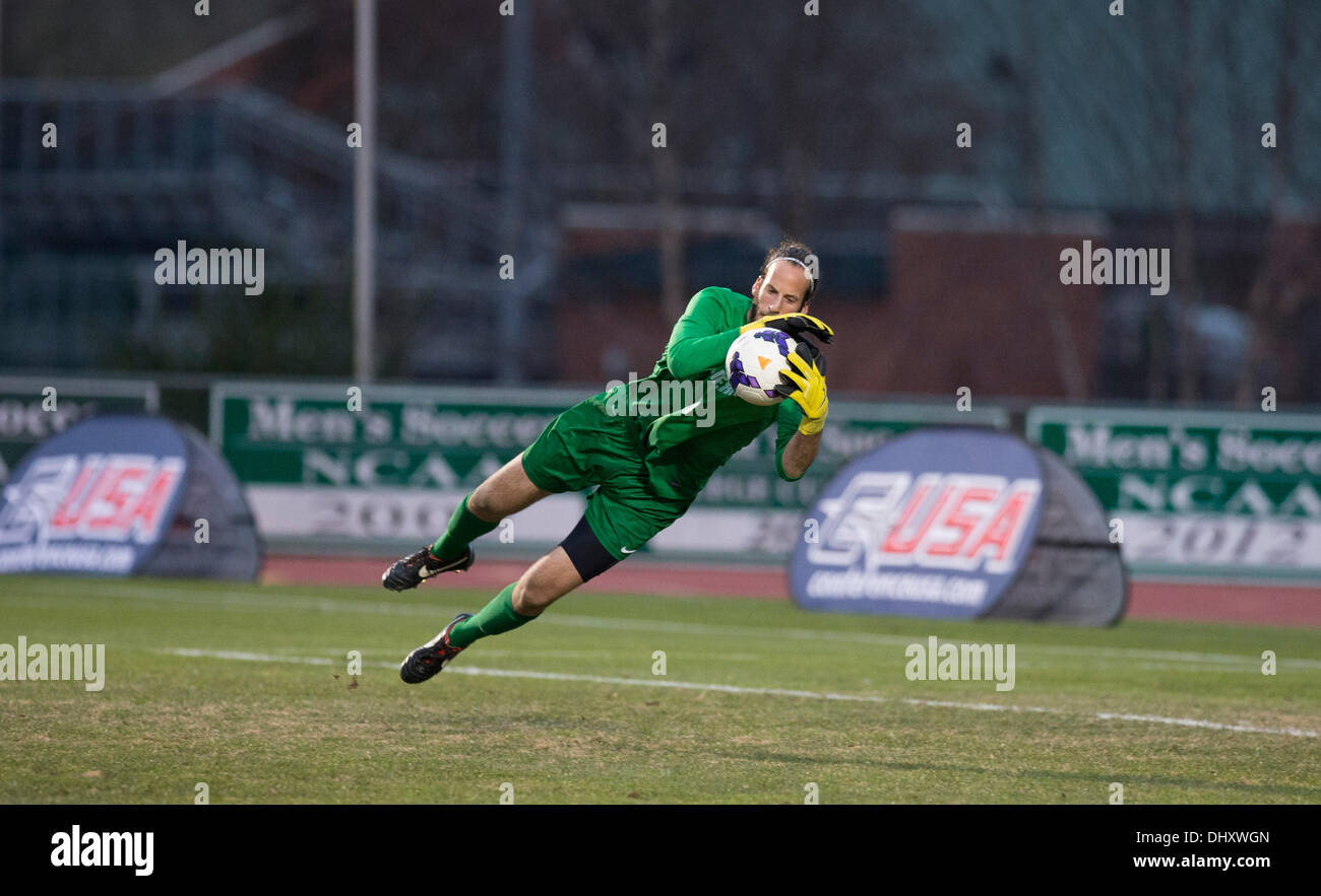Charlotte, North Carolina, USA. 15th Nov, 2013. New Mexico Goalkeeper ...