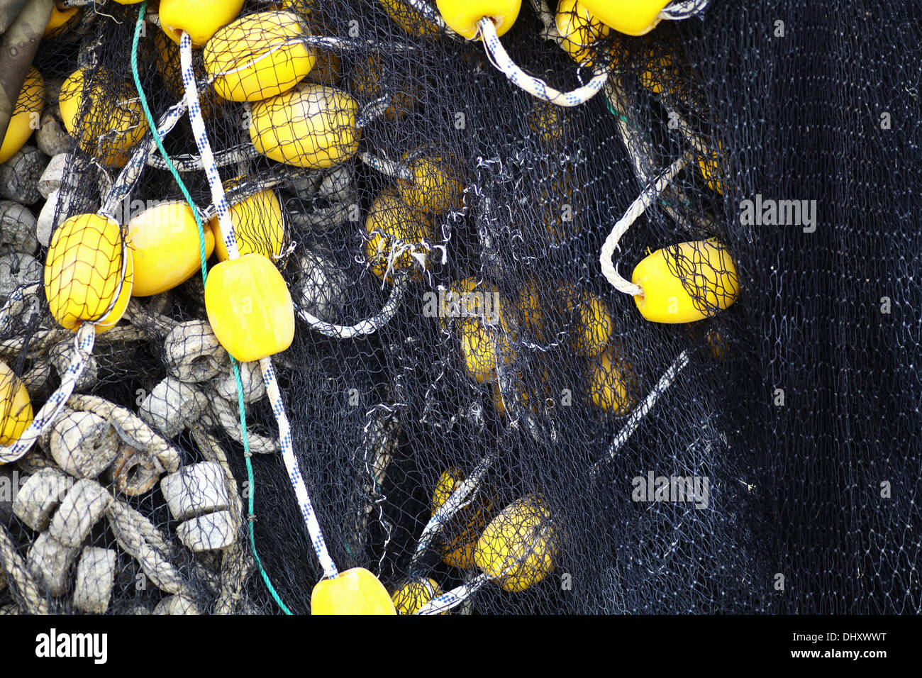 Cork fishing net corks hi-res stock photography and images - Alamy