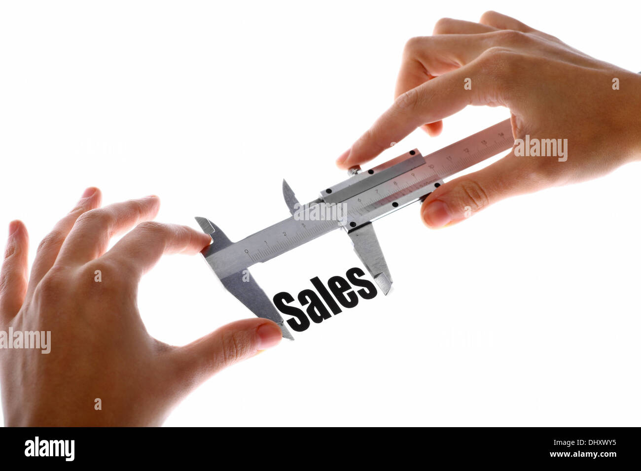 How to measure sales hi-res stock photography and images - Alamy