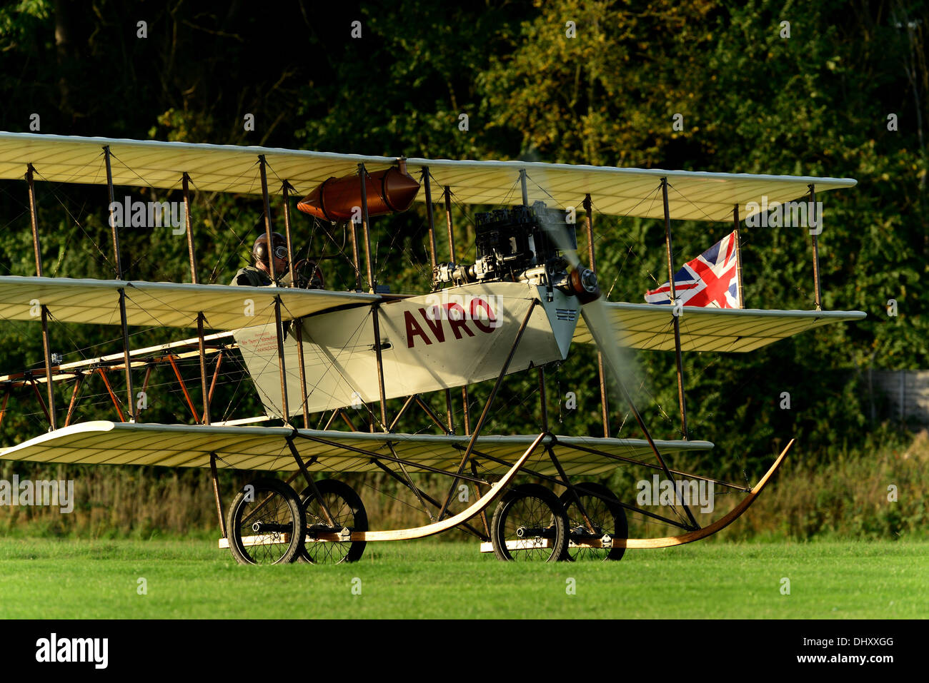 Avro Triplane,that featured in the film'Those magnificent men and their ...