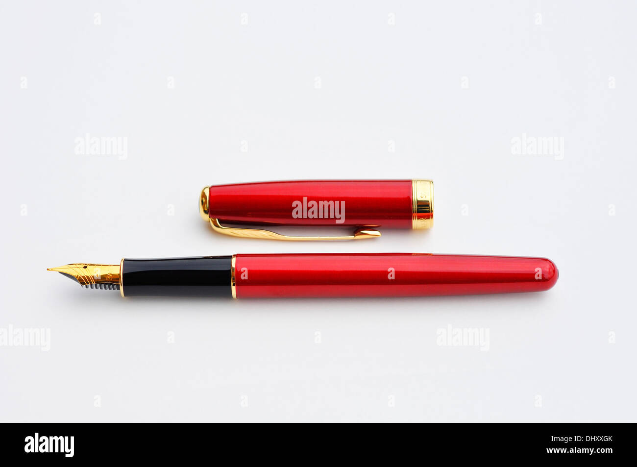 Pen parker ink red fountain classy classic hi-res stock photography and ...