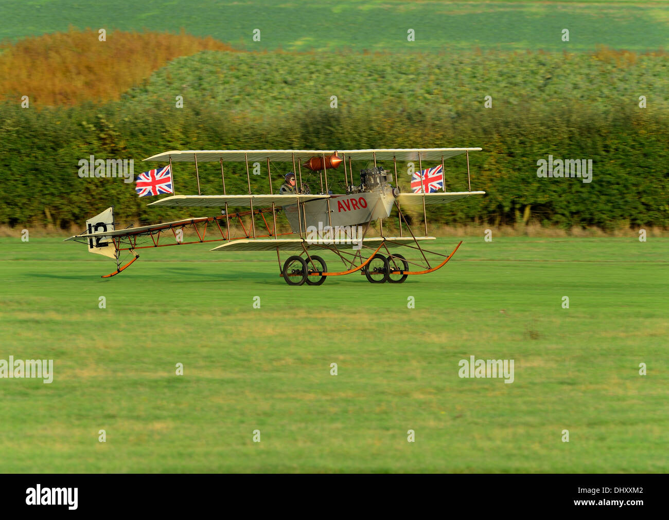 Avro Triplane,that featured in the film'Those magnificent men and their ...