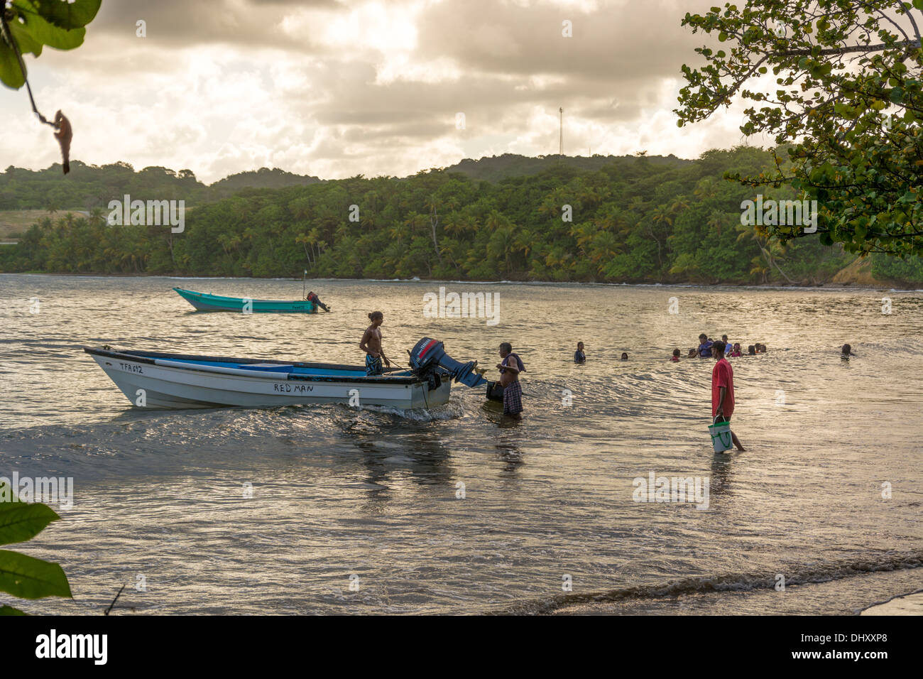 Tobago fishermen hi-res stock photography and images - Alamy